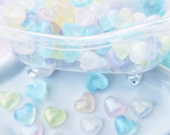 5pc Assorted Kawaii Heart Macaron Resin Flatback Cabochon Charms for ...