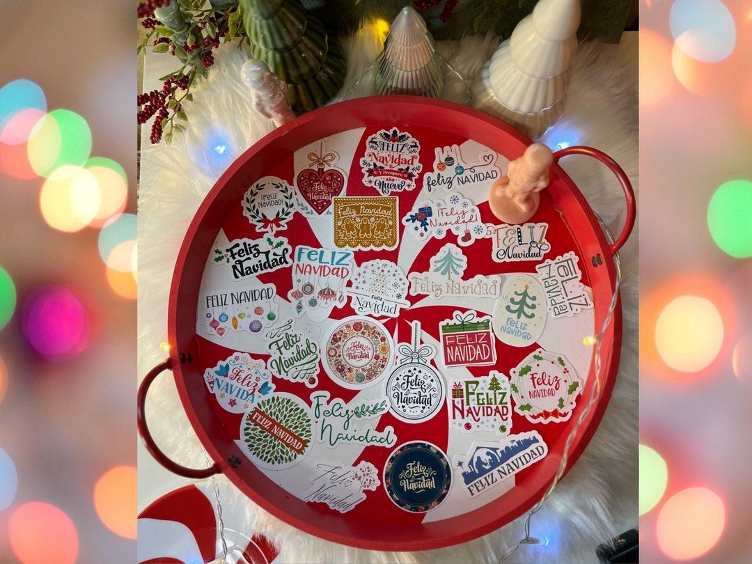 Feliz Navidad Christmas Stickers, Holiday Sticker Pack, Winter ...
