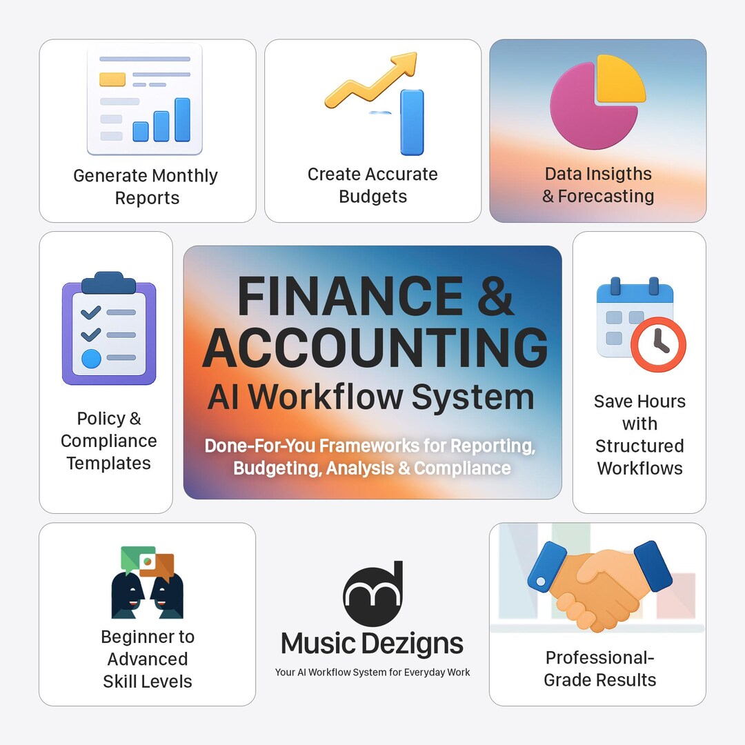 Finance and Accounting AI Workflow System – Done-for-you Frameworks for ...