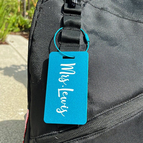 Customized Luggage Tag for Suitcase Metal Baggage Tag With Laser ...