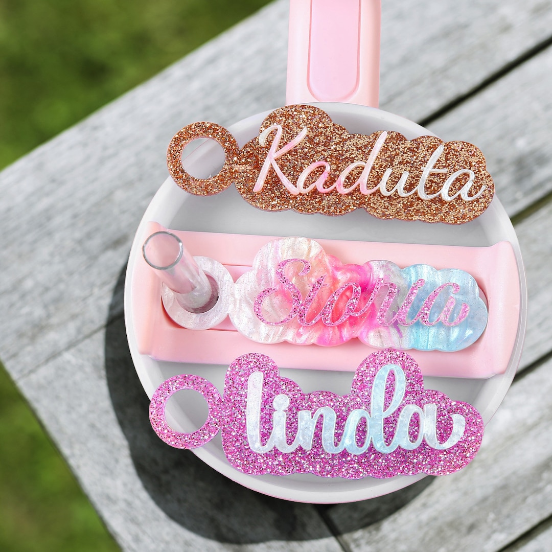 Stanley Custom Name Plate, Stanley Topper, Stanley Name Tag Tumbler Cup ...