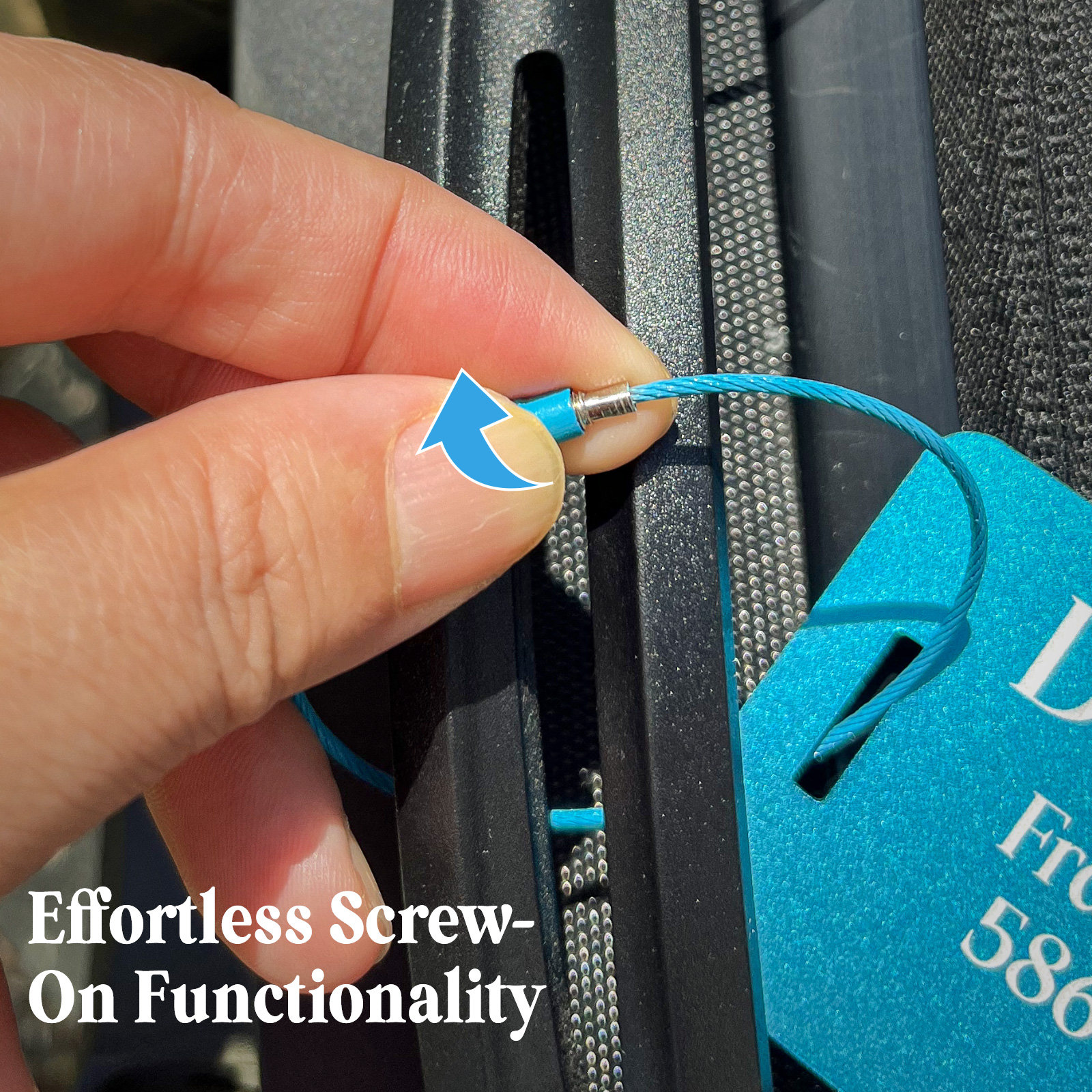 Customized Luggage Tag for Suitcase Metal Baggage Tag With Laser ...