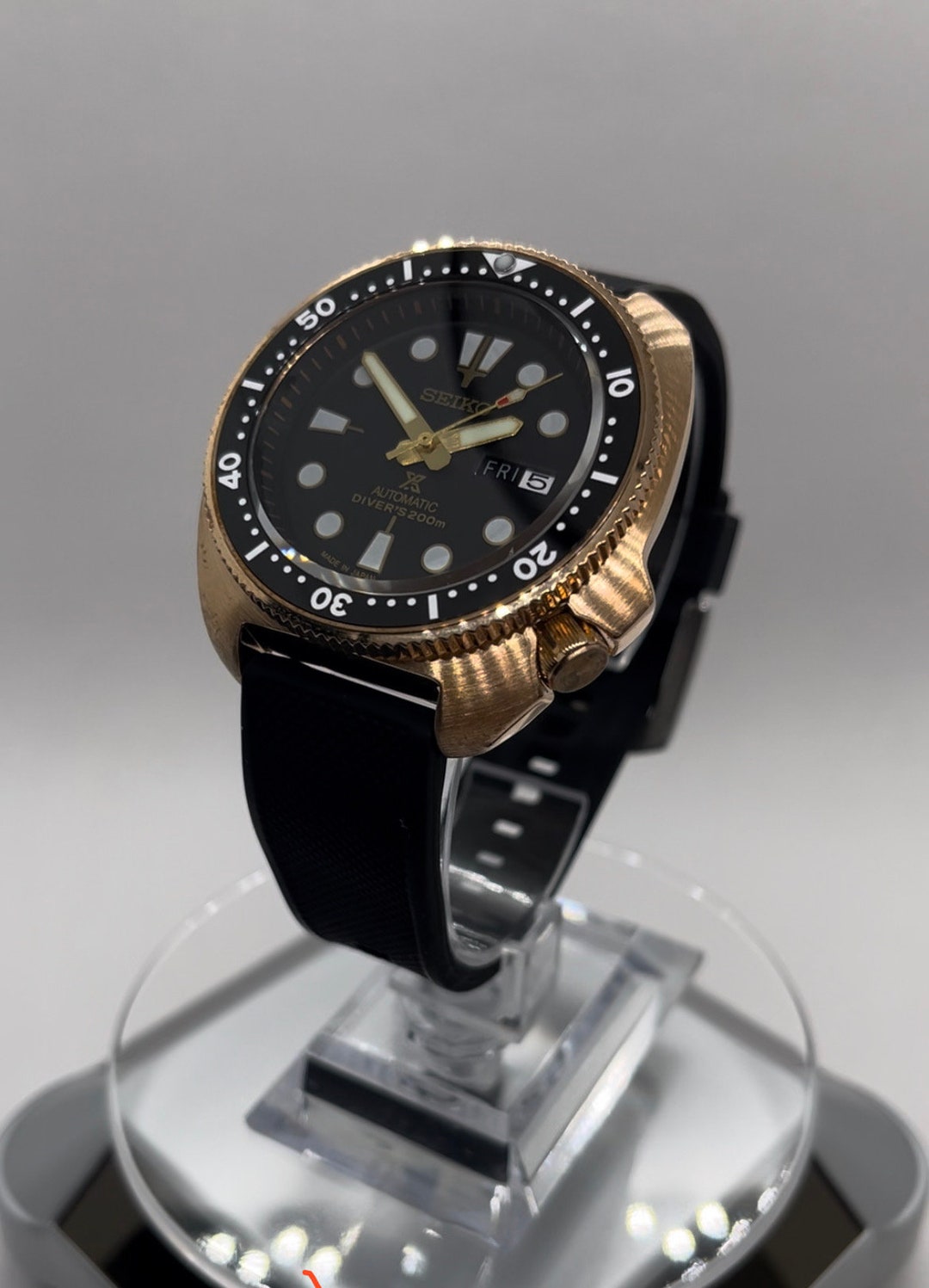 Seiko Brass Turtle Mod - Etsy