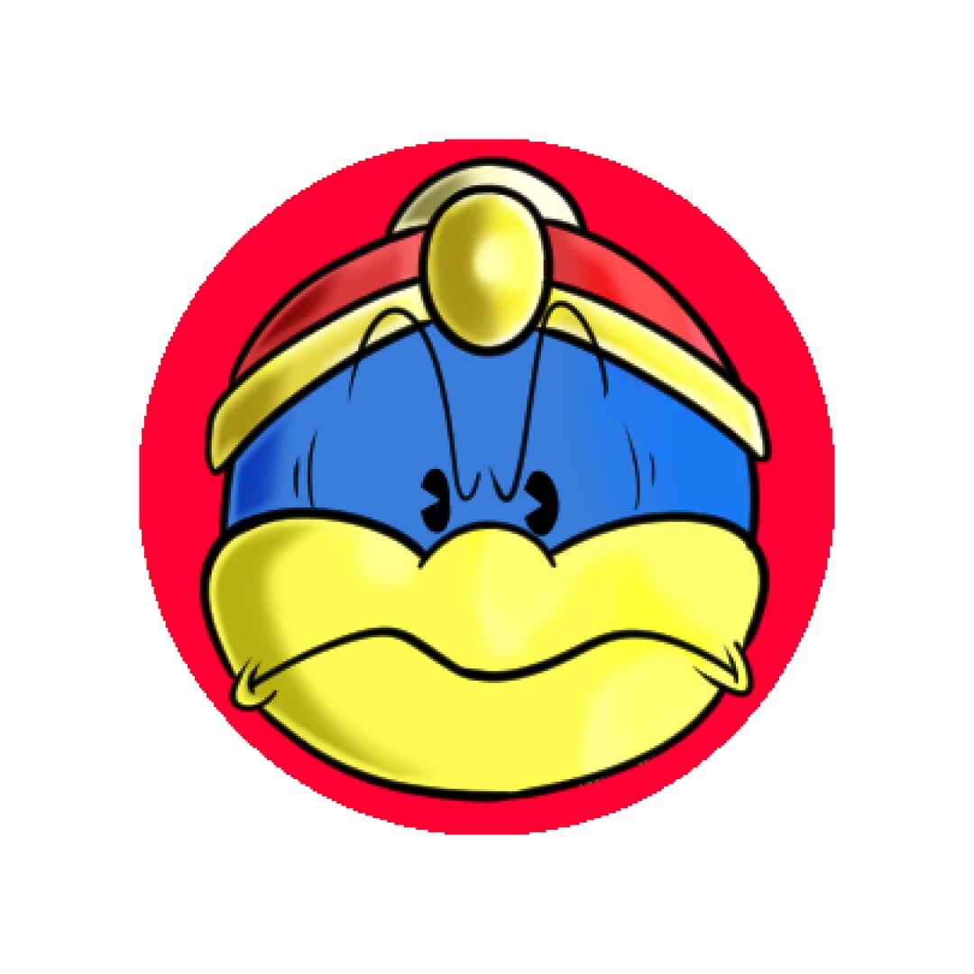 King Dedede 58mm Badge - Etsy