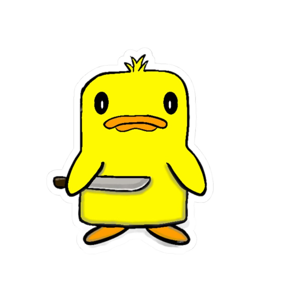 Ducky Momo Kiss-cut Stickers, Cute Style Sticker, Unique Cartoon Decal ...