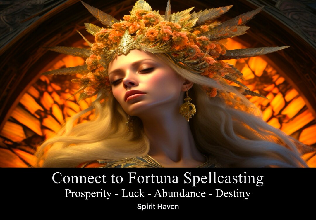 Connect to Fortuna Goddess Spell Casting, Witchcraft White Magic ...