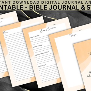Printable Prayer Journal, Guide - Bible Study, Digital Bible Study ...