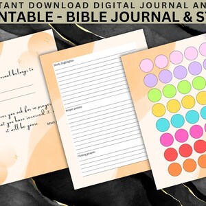 Printable Prayer Journal, Guide - Bible Study, Digital Bible Study ...