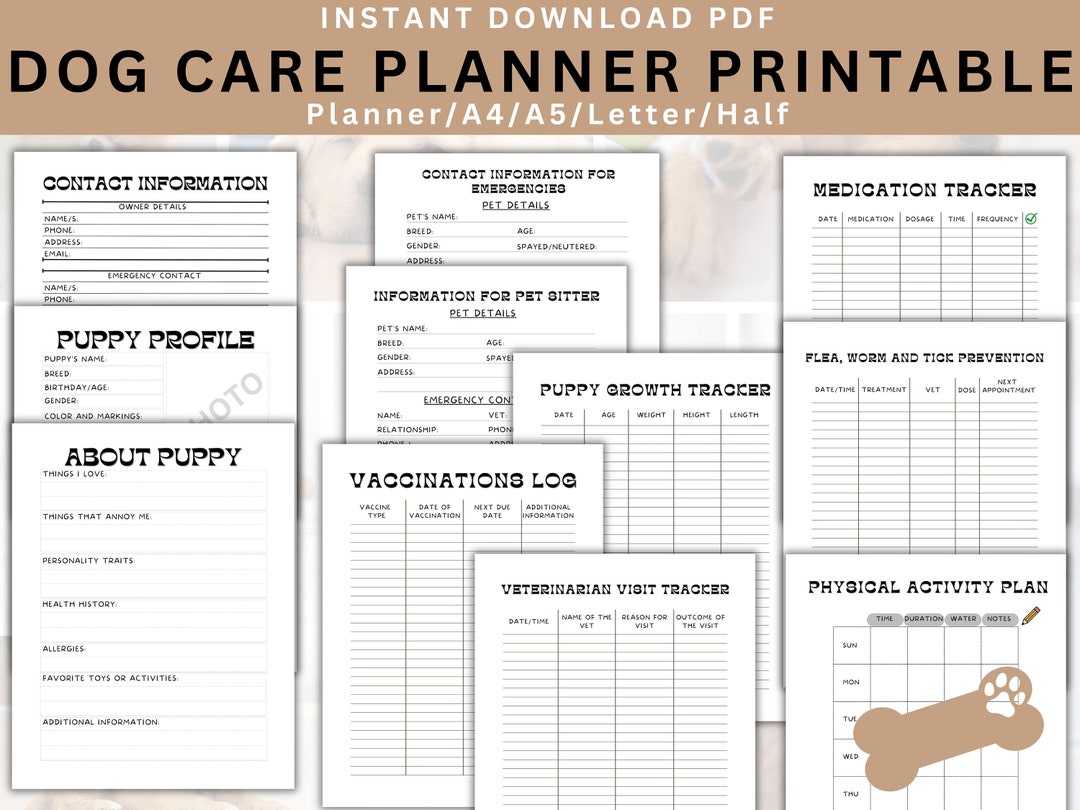 Ultimate Guide and Planner for Raising Perfect, Happy, Healthy Puppy ...