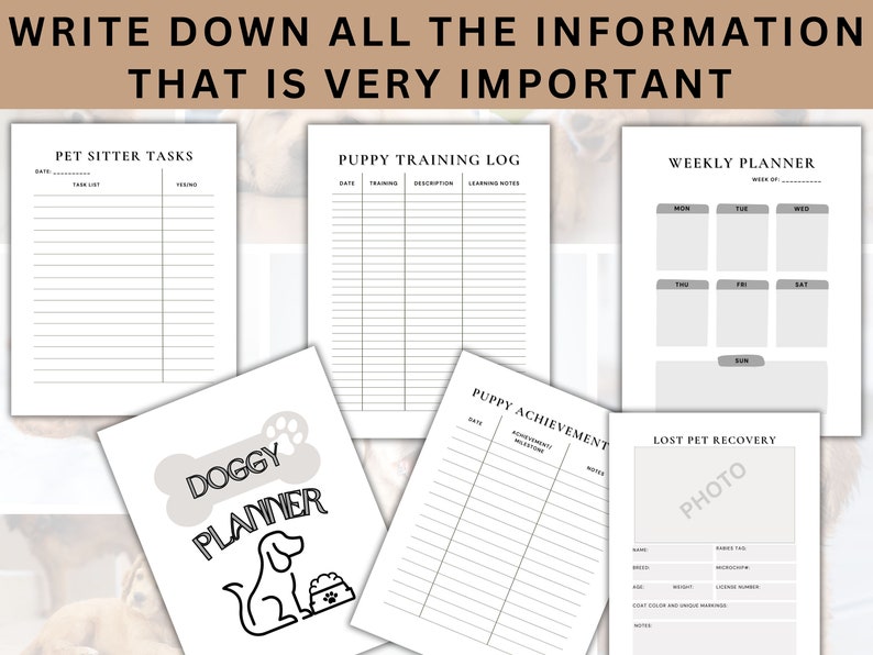 Puppy Pals: Nurturing Tails of Love - Puppy Guide and Puppy Planner for ...