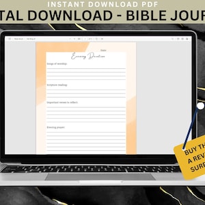 Printable Prayer Journal, Guide - Bible Study, Digital Bible Study ...