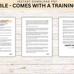 Editable Welcome New Furry Friend-checklist for First-time Dog Owners ...