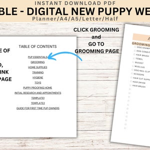 Editable Welcome New Furry Friend-checklist for First-time Dog Owners ...