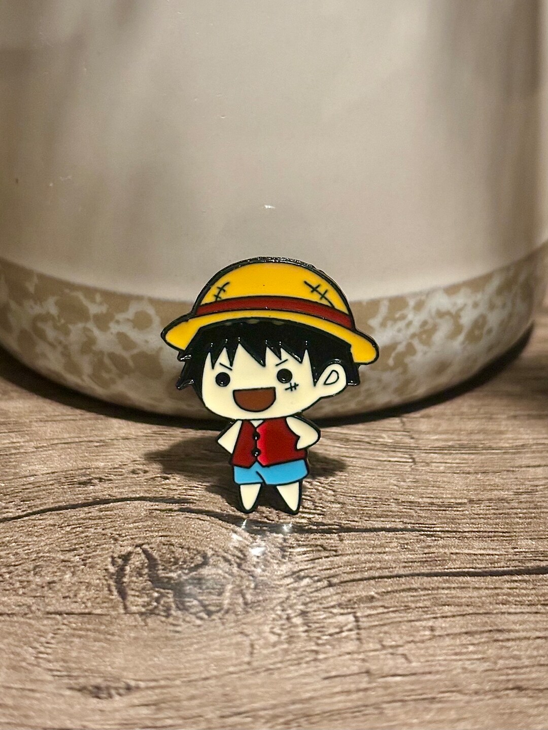 One Piece Luffy Enamel Pin Cutr Anime Collectible for Any Occasion ...
