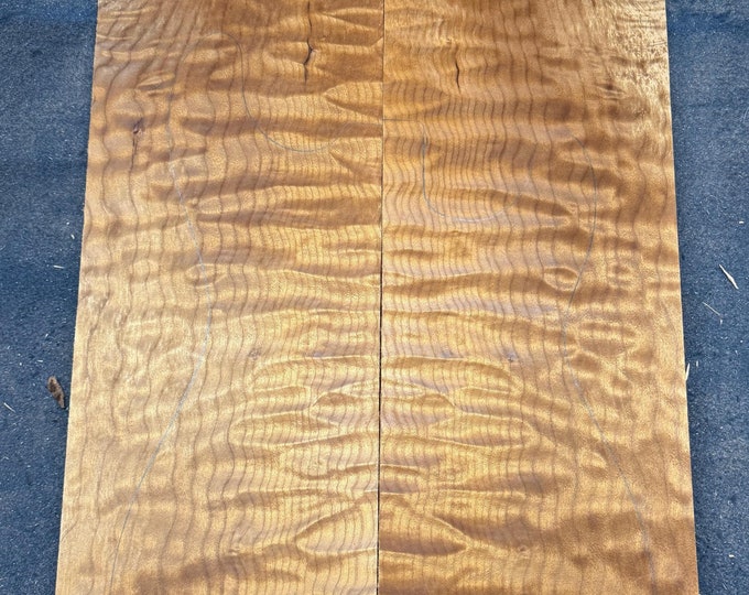 Thermally Modified Figured Quilted Maple Carve-top - Etsy
