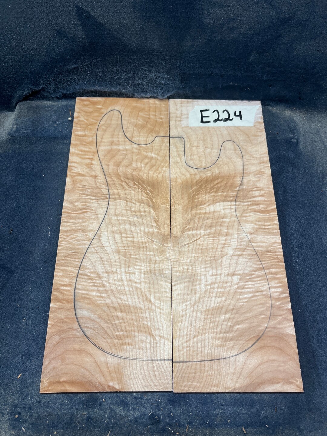 Exotic Figured Maple Lam-top - Etsy