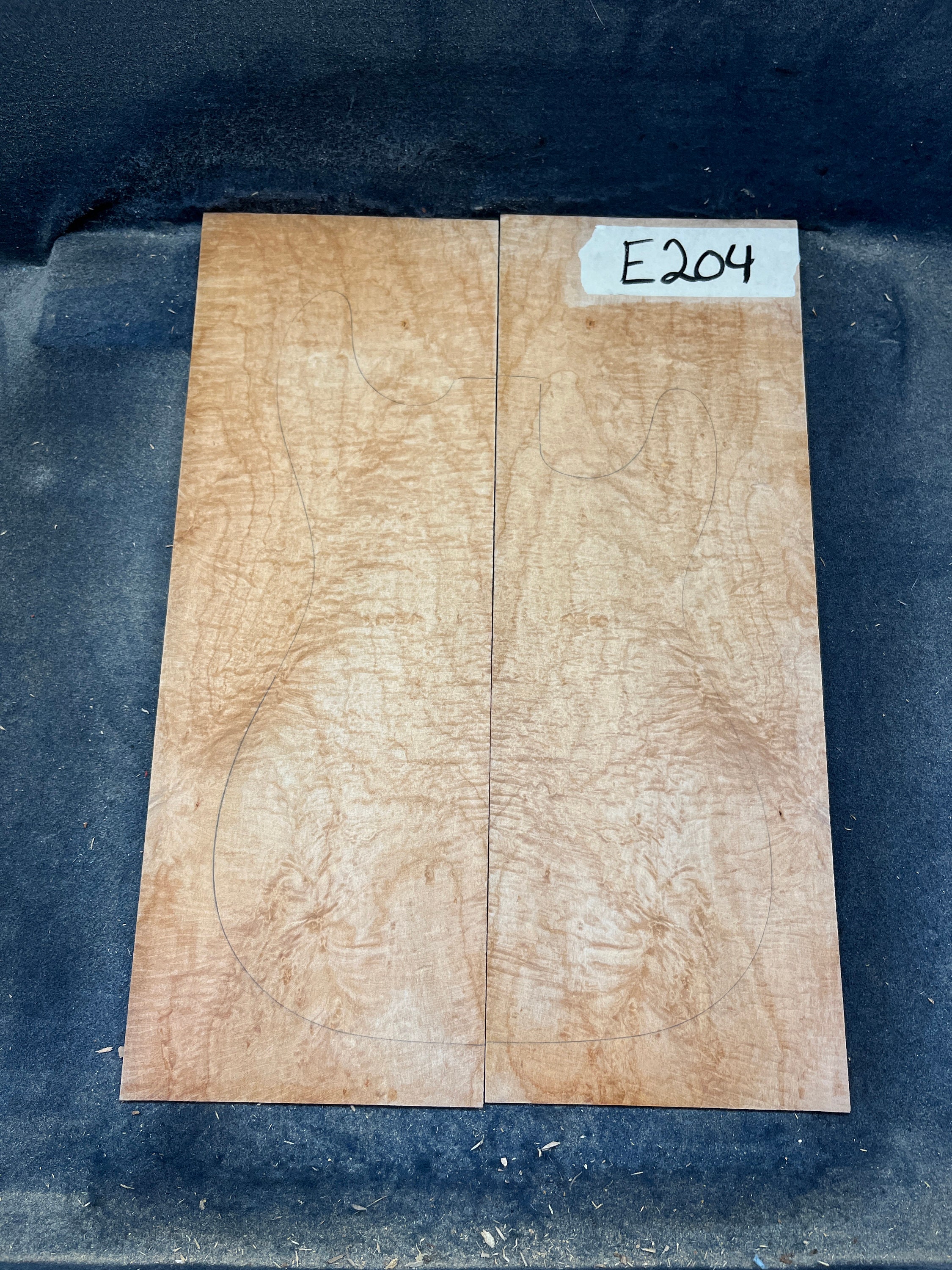 Exotic Figured Maple Lam-top - Etsy