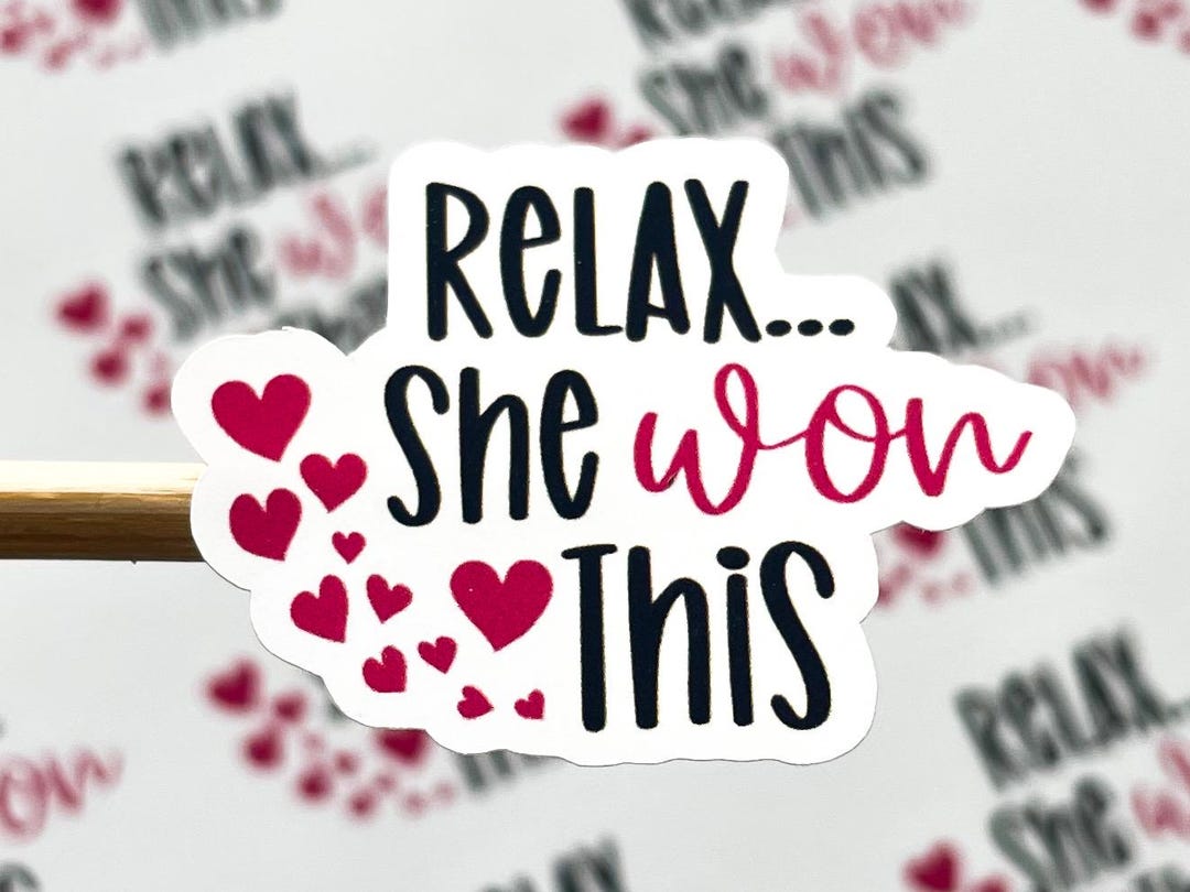 She Won This Stickers // 28 Stickers per Sheet // Packaging Stickers ...