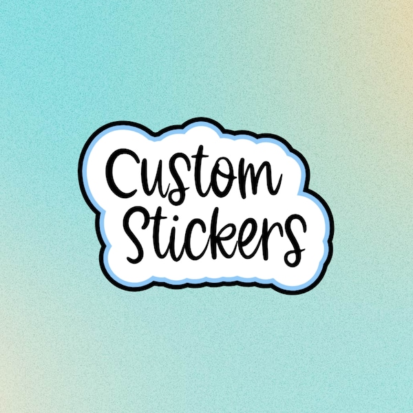 Handmade Stickers - Etsy