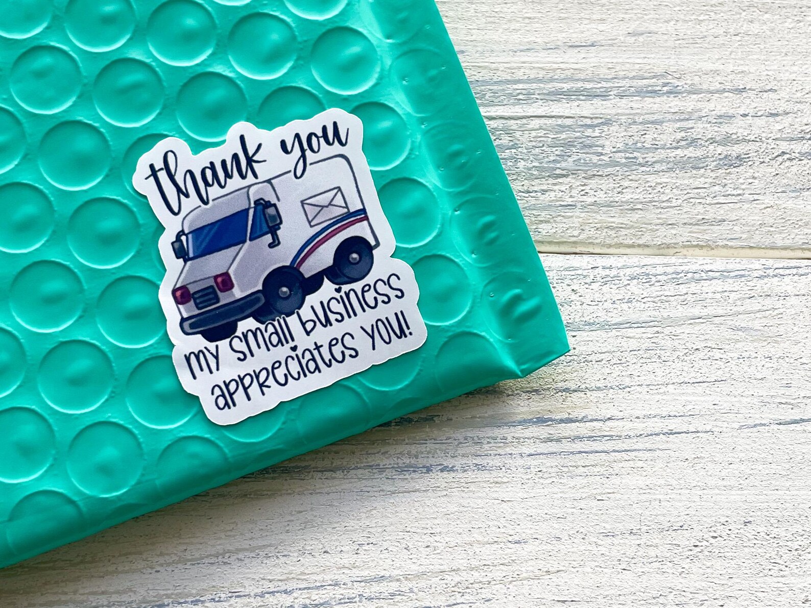 Mail Carrier Thank You Stickers // 30 Stickers per Sheet // Postal ...