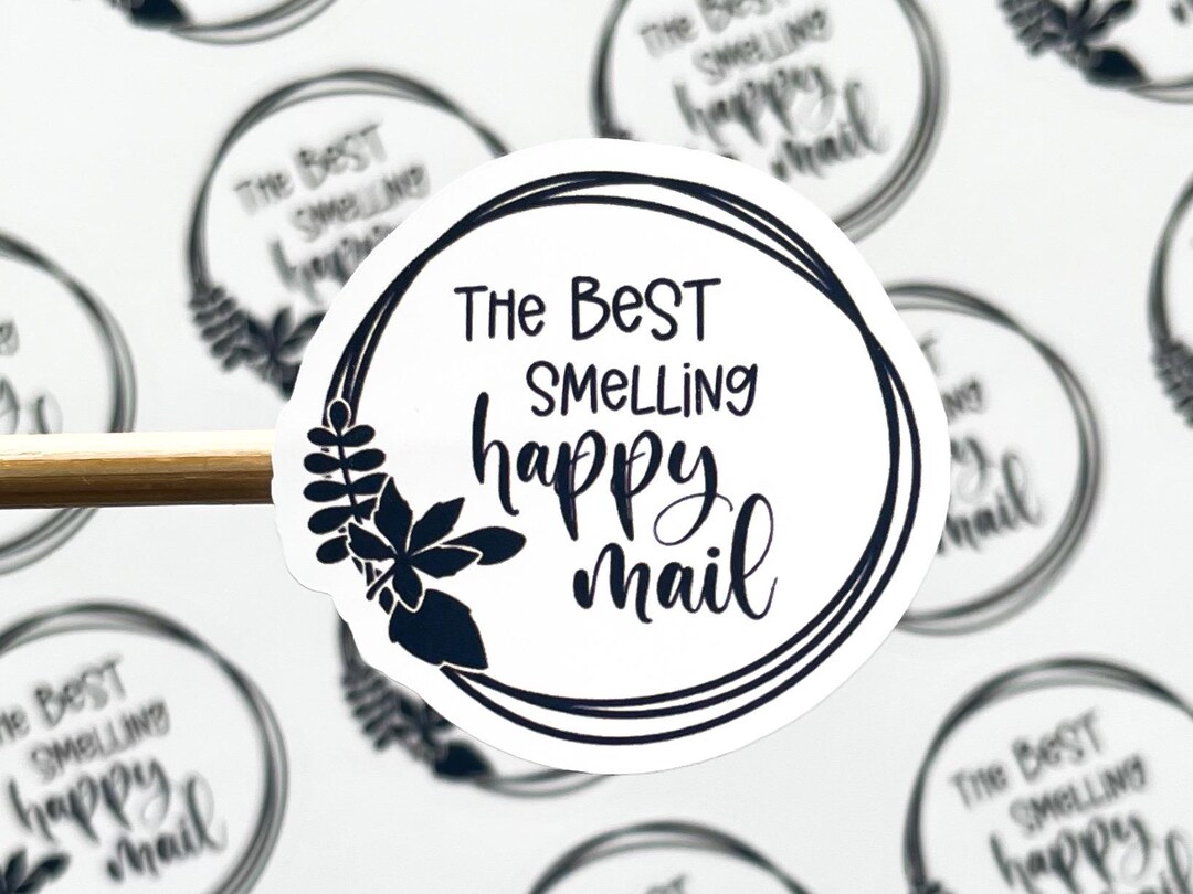 Best Smelling Happy Mail Stickers // 24 Stickers per Sheet // Happy ...