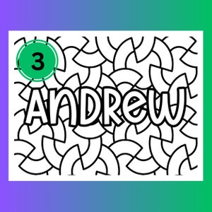 Printable Custom Name and Phrase Coloring Page for Adults and Kids - Etsy