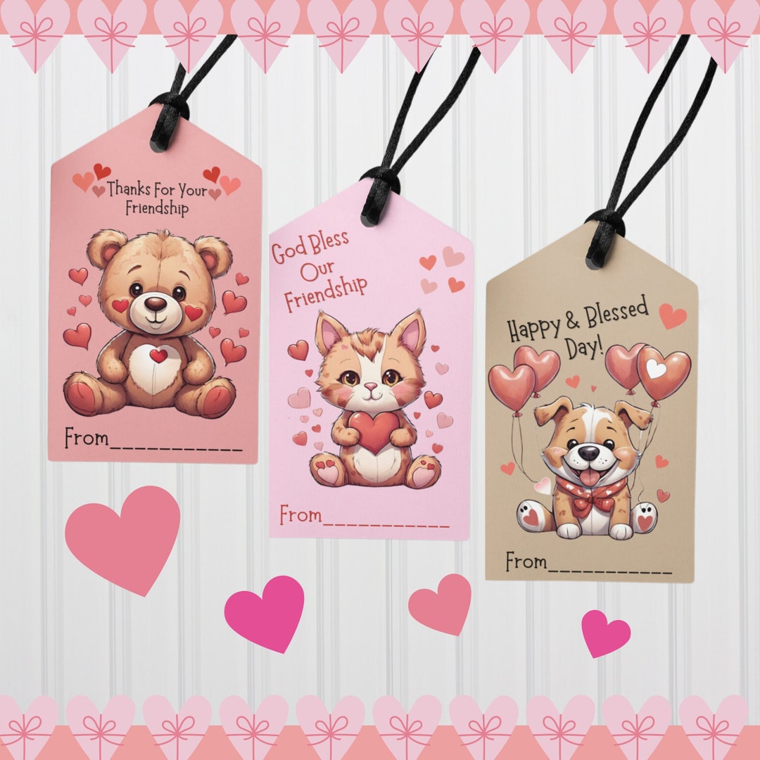 Printable Friendship Gift Tags/inspirational Gift Tags/instant Download ...