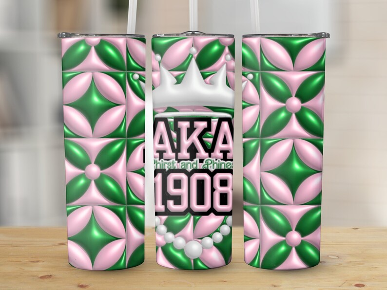 AKA Tumbler Sublimation Tumbler Wrap PNG Alpha Kappa Tumbler - Etsy