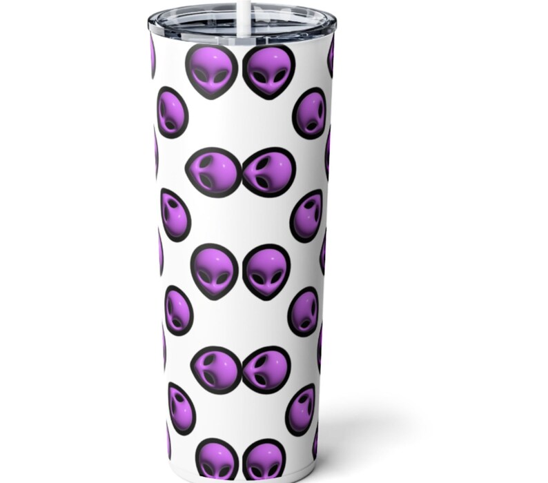 3D Inflated Tumbler Wrap PNG Files Puffy Designs Alien - Etsy