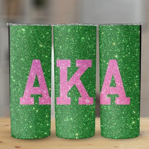 AKA Tumbler Sublimation Tumbler Wrap PNG Alpha Kappa Tumbler Wrap ...