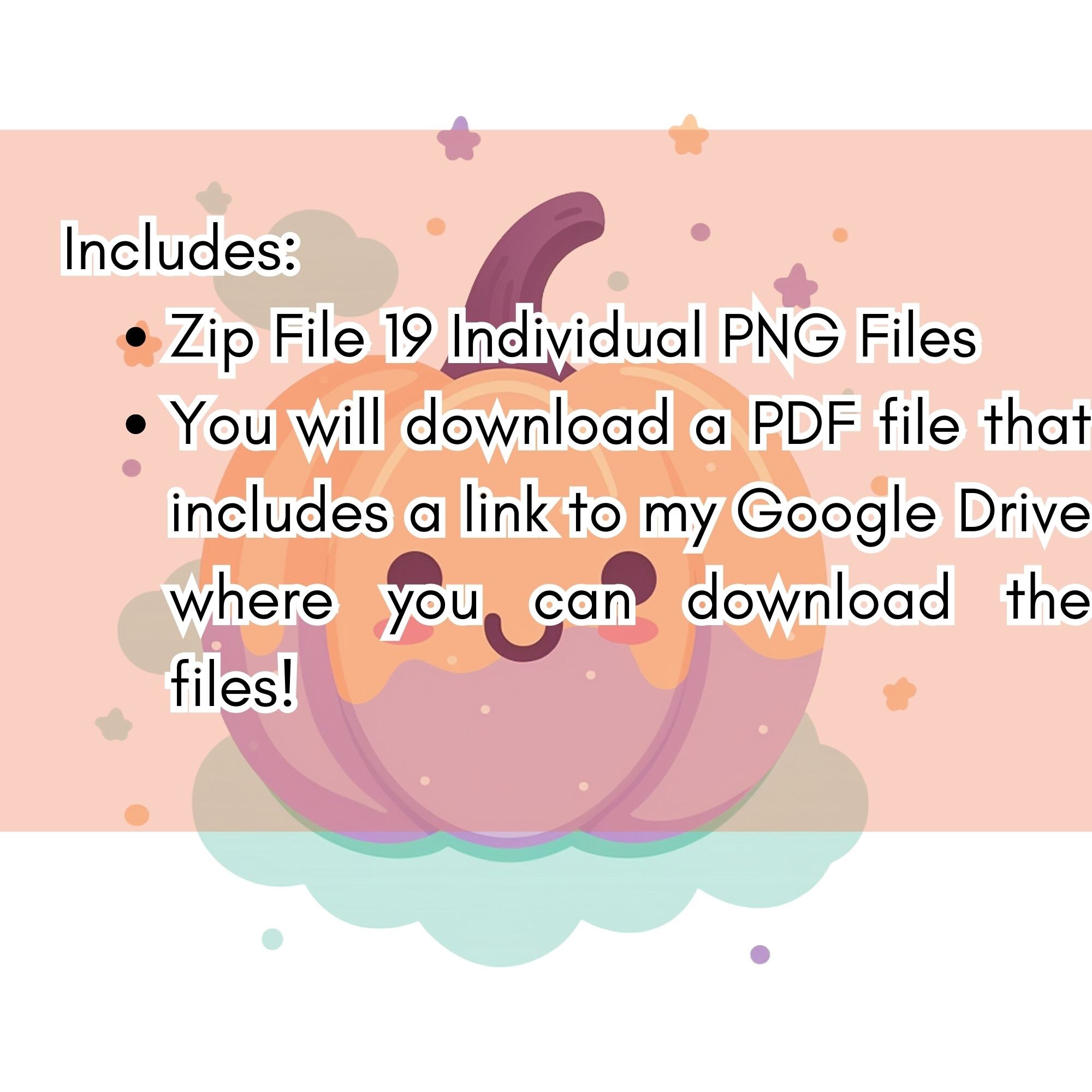 Kawaii Halloween Cute Pastel Candy Clip Art Bundle Happy - Etsy