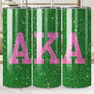 AKA Tumbler Sublimation Tumbler Wrap PNG Alpha Kappa Tumbler Wrap ...