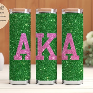 AKA Tumbler Sublimation Tumbler Wrap PNG Alpha Kappa Tumbler Wrap ...