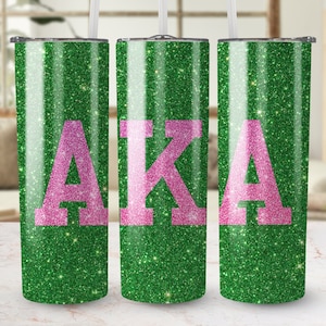 AKA Tumbler Sublimation Tumbler Wrap PNG Alpha Kappa Tumbler Wrap ...