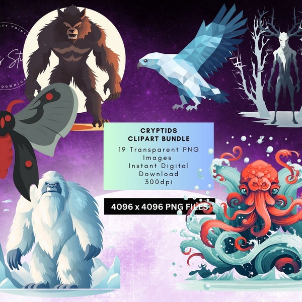 Cryptid Art - Etsy