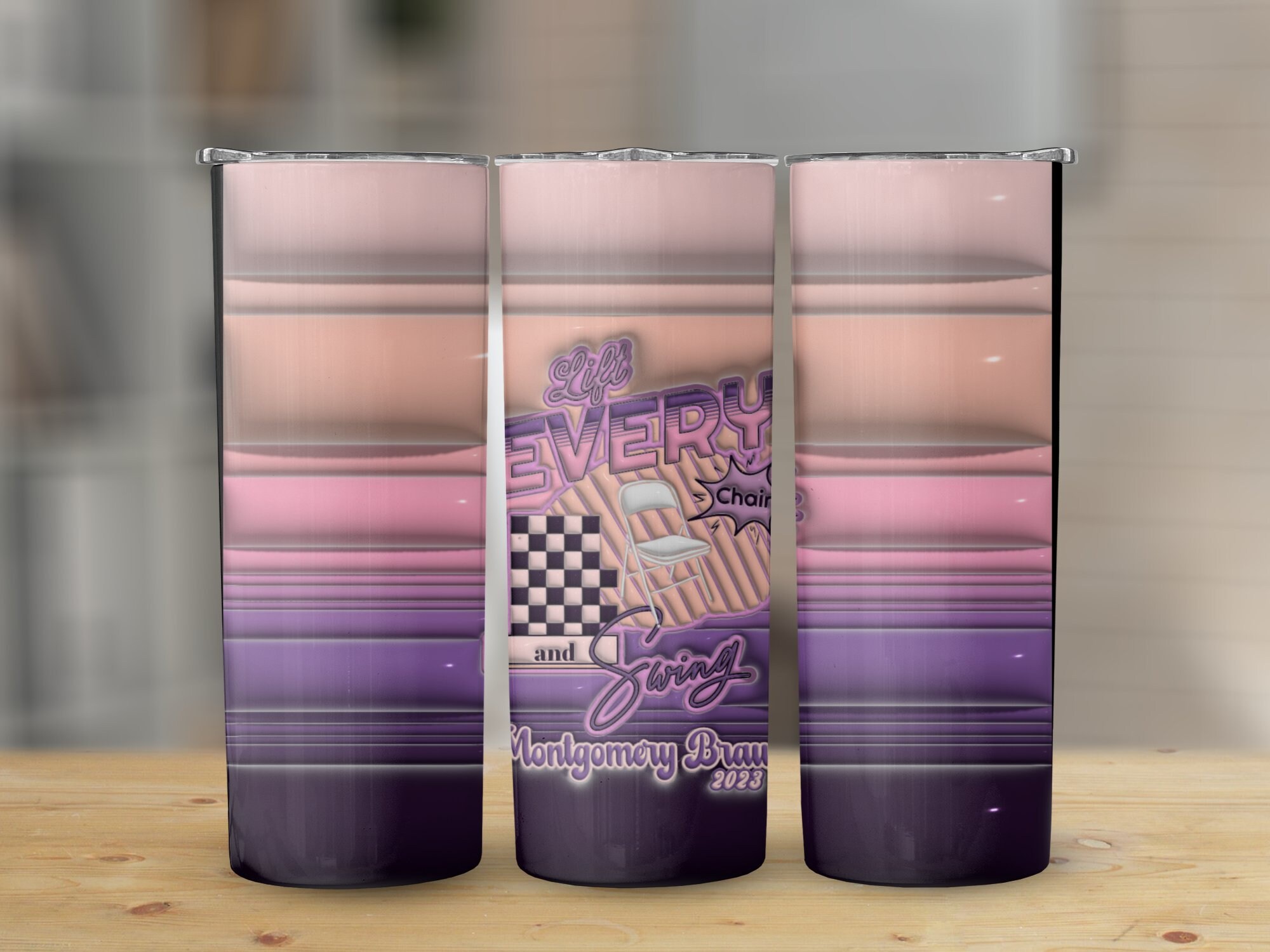 Montgomery Alabama Brawl 3D Puff Tumbler Wrap Alabama Slammer - Etsy