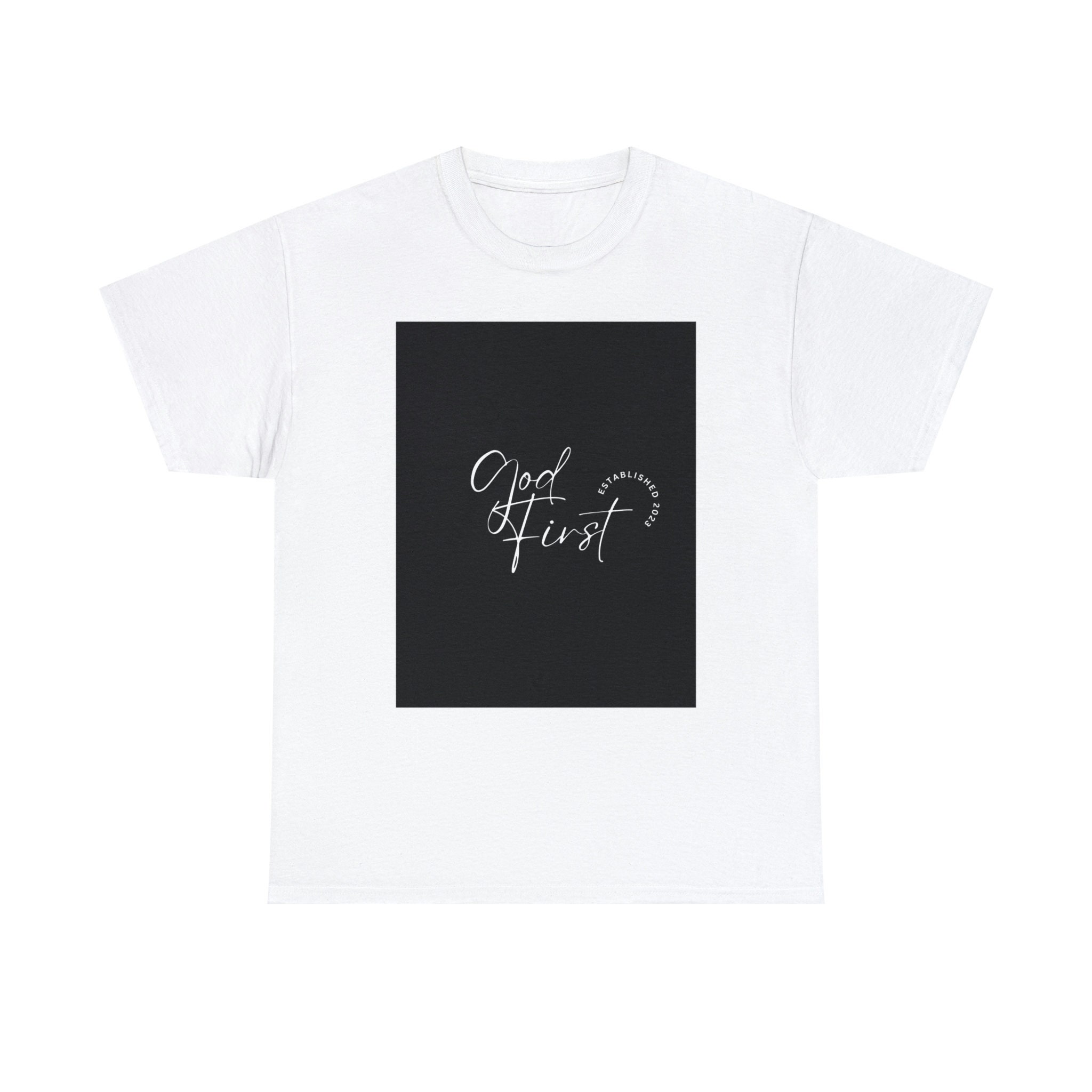 God First Established 2023 Screen Printed Unisex Heavy Cotton - Etsy