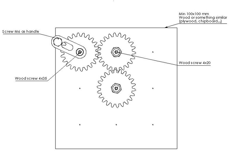 Stl File for 3D Printed Gear Toy for Kids - Etsy