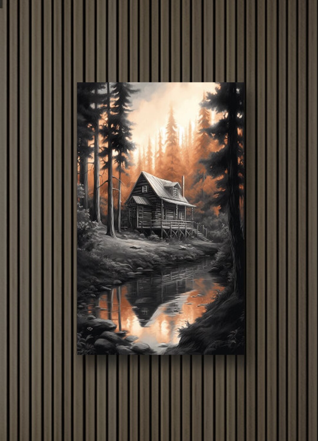 Woodland Bliss: Cabin in the Woods | Tranquil and Serene Rustic Cabin ...