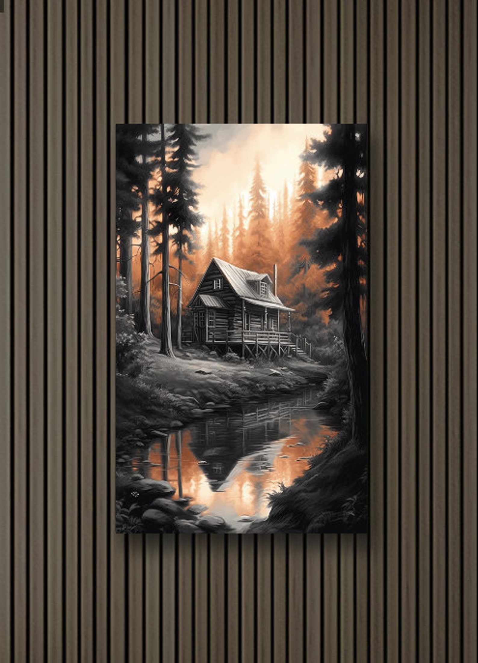 Woodland Bliss: Cabin in the Woods | Tranquil and Serene Rustic Cabin ...