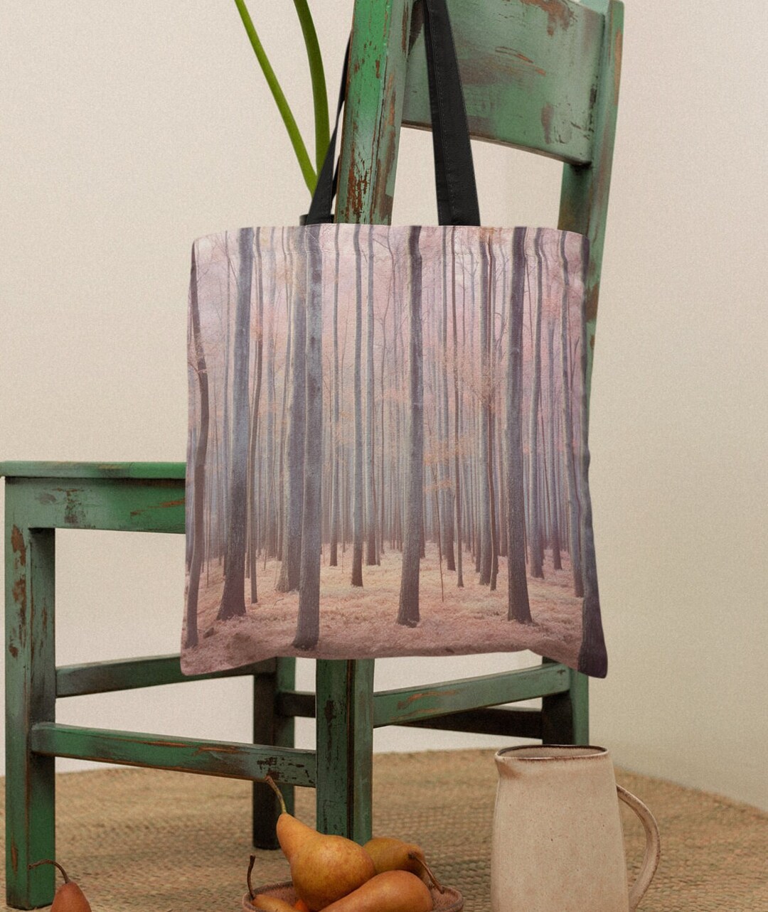 Carry Serenity: Forest-inspired Tote Bag | Calming Influence Immersive ...