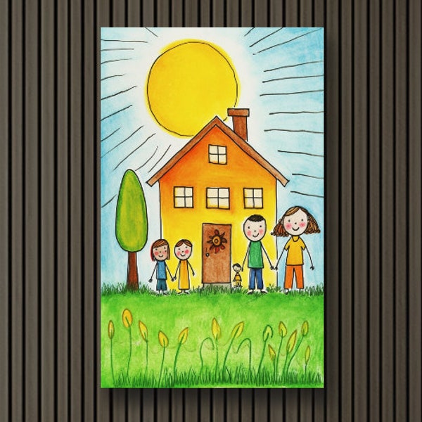 Stick Figure Print - Etsy