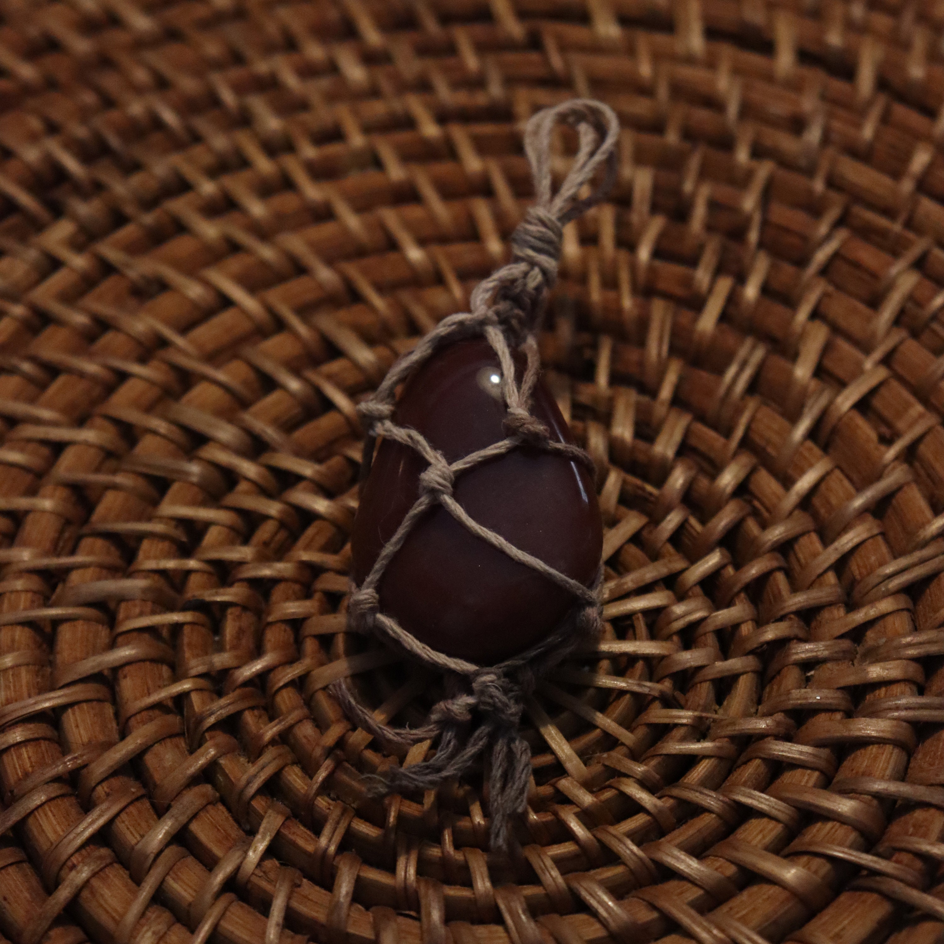 Ruby Pendant - Etsy