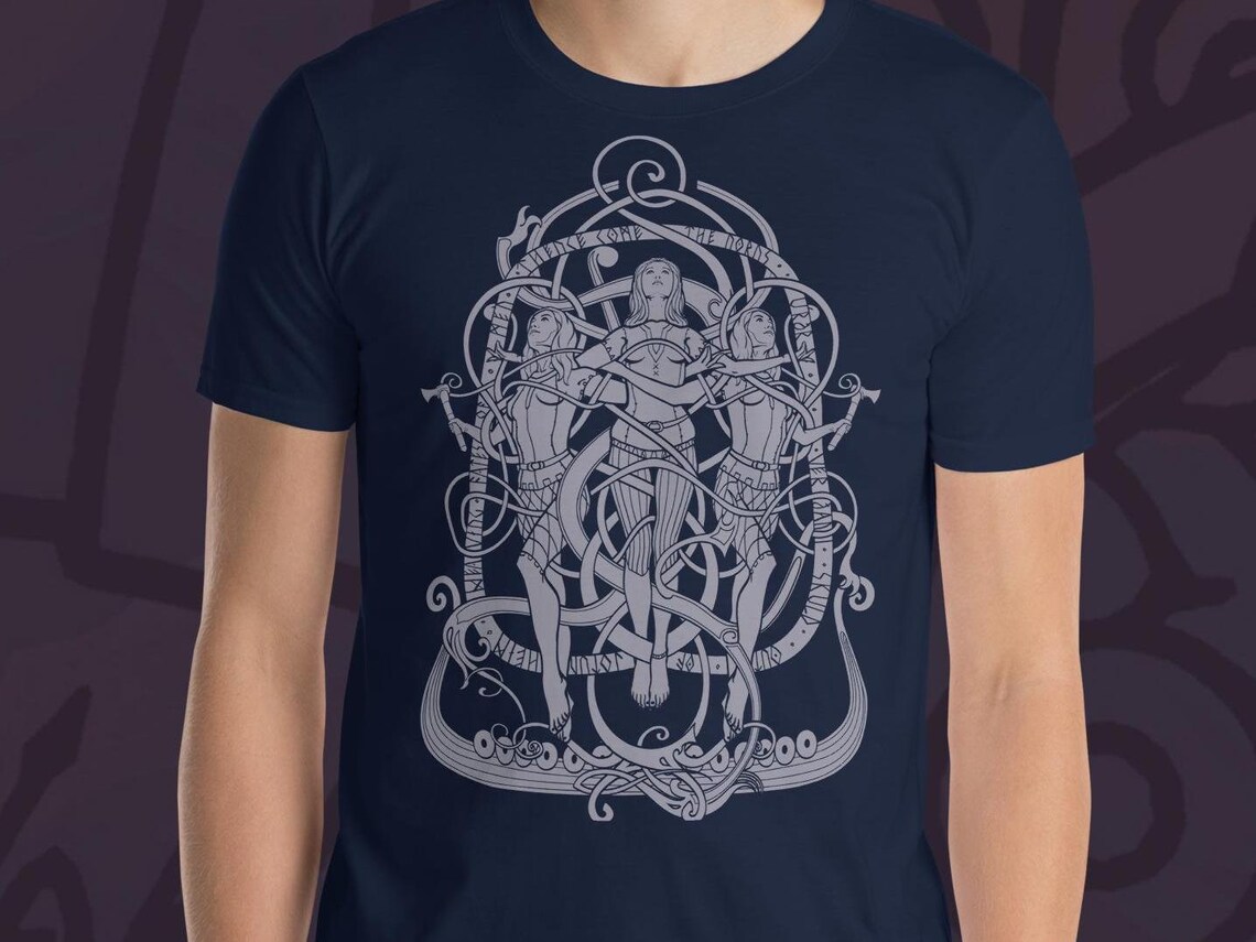 THE NORNS - Viking T-shirt, Valkyrie Shirt, the Fates, Goddess, Viking ...