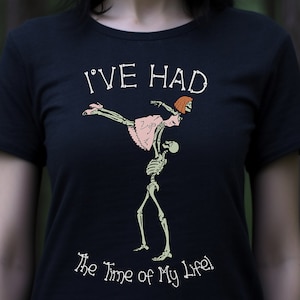 Dirty Dancing Dead | Skeleton T-shirt, Halloween Shirt, Spooky Vibes ...