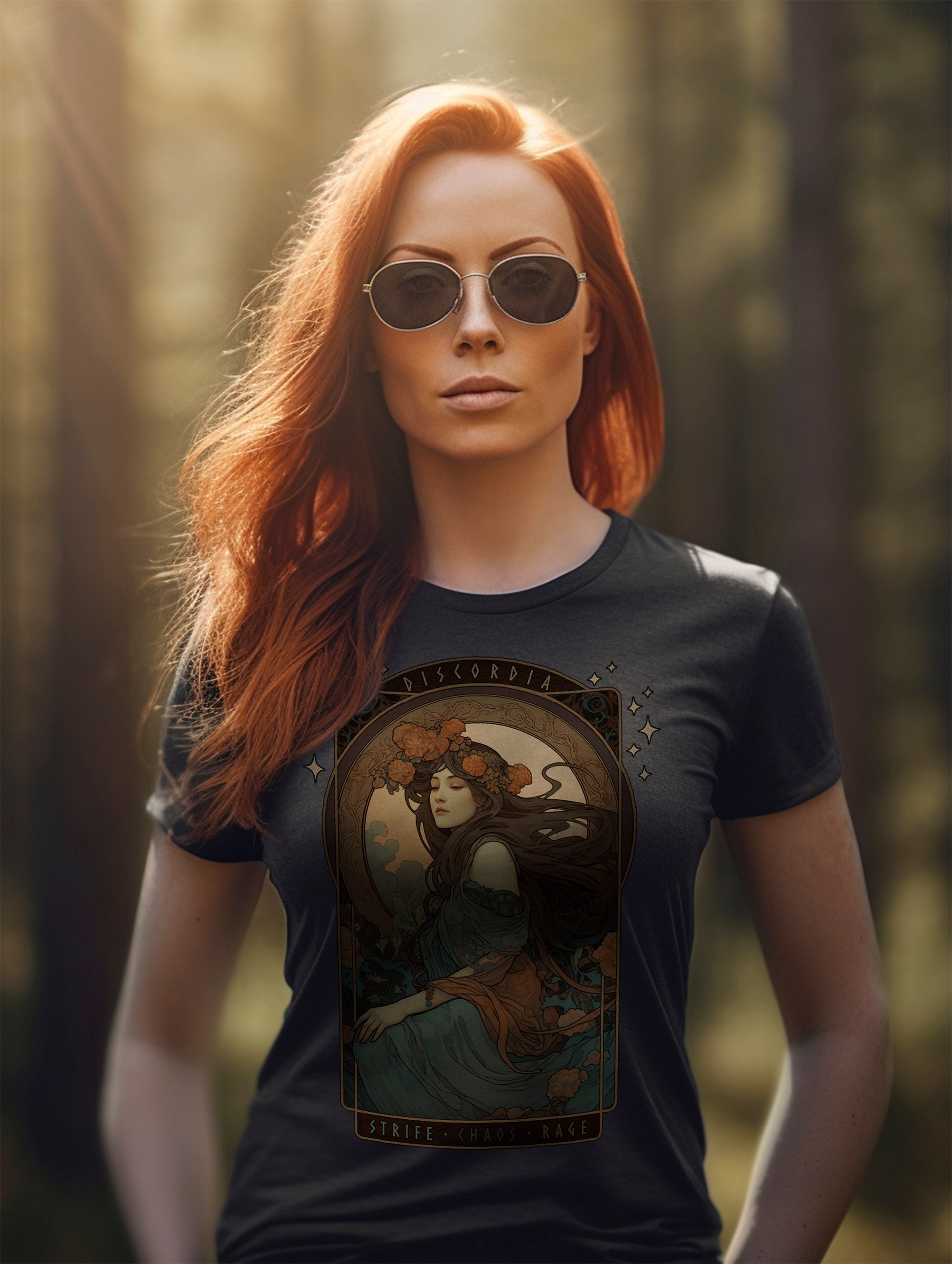 Goddess Shirt Discordia Greek Goddess Shirt, Discordia Goddess Tee ...