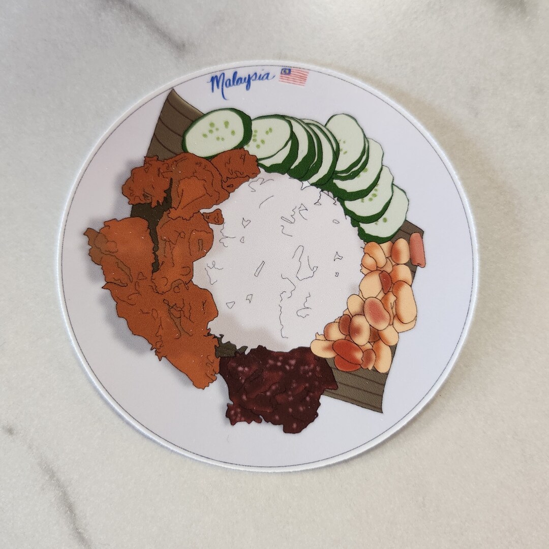 National Dish Stickers - Etsy