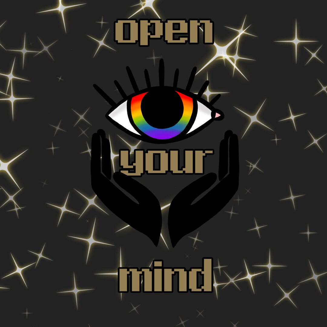 Open Your Mind Print - Etsy