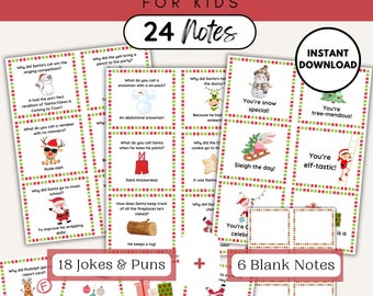 Printable Lunch Box Notes for Kids Winter Lunch Box Jokes - Etsy