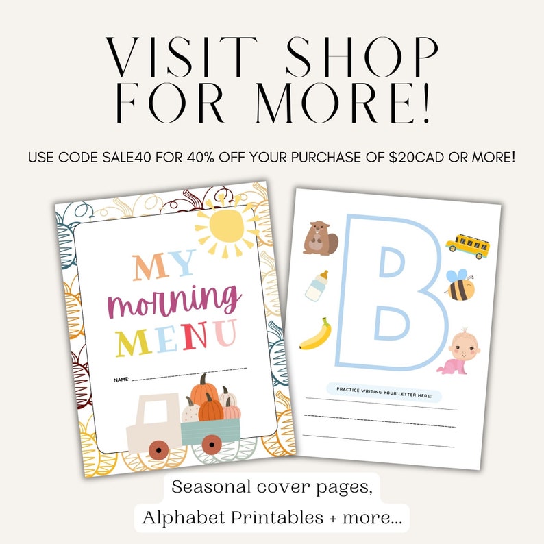 Printable Kids Calendars Undated, Preschool Morning Menu Printable ...